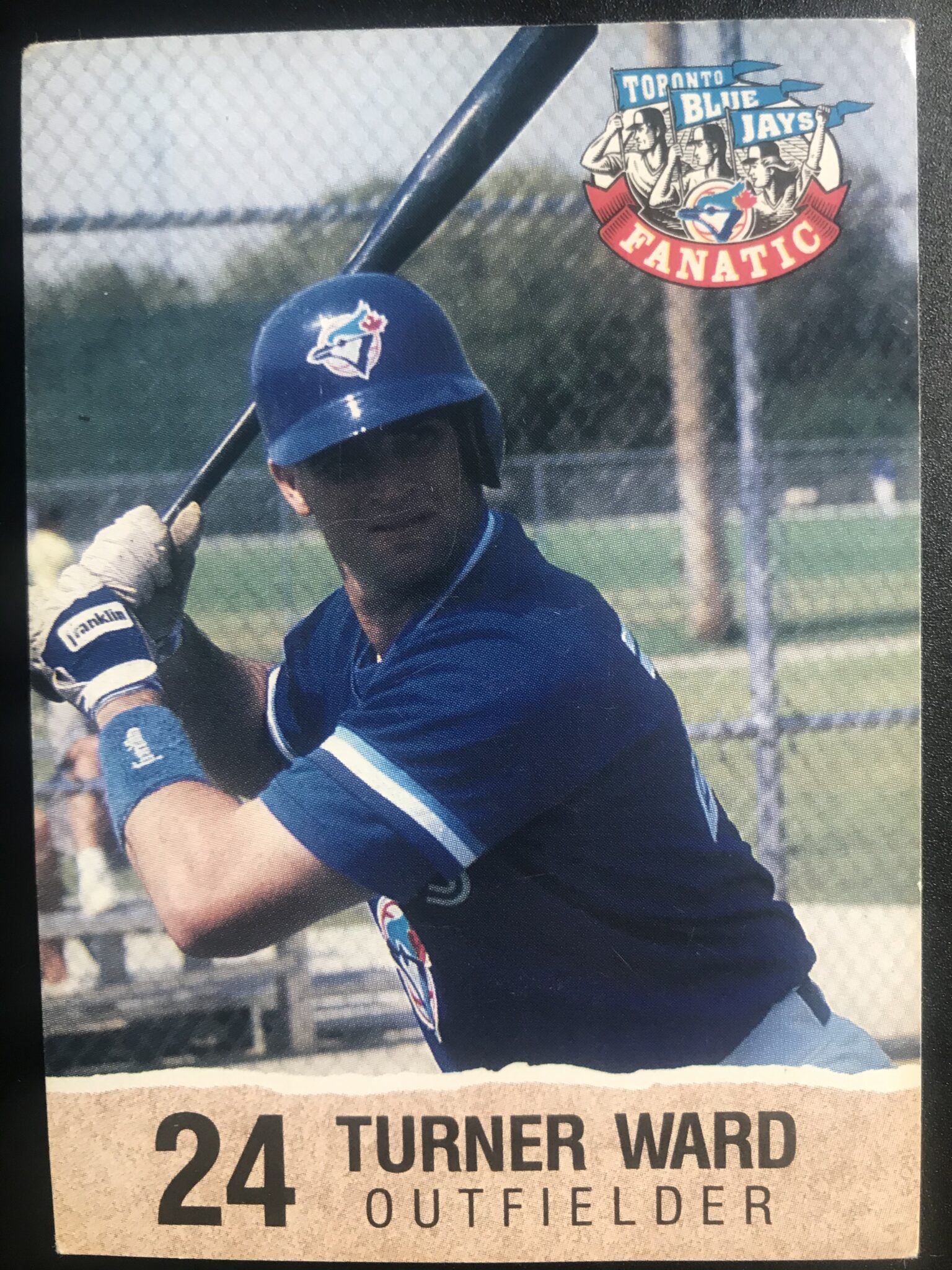 Turner Ward #24 Outfielder (1992) Rare - Mega Man Zone