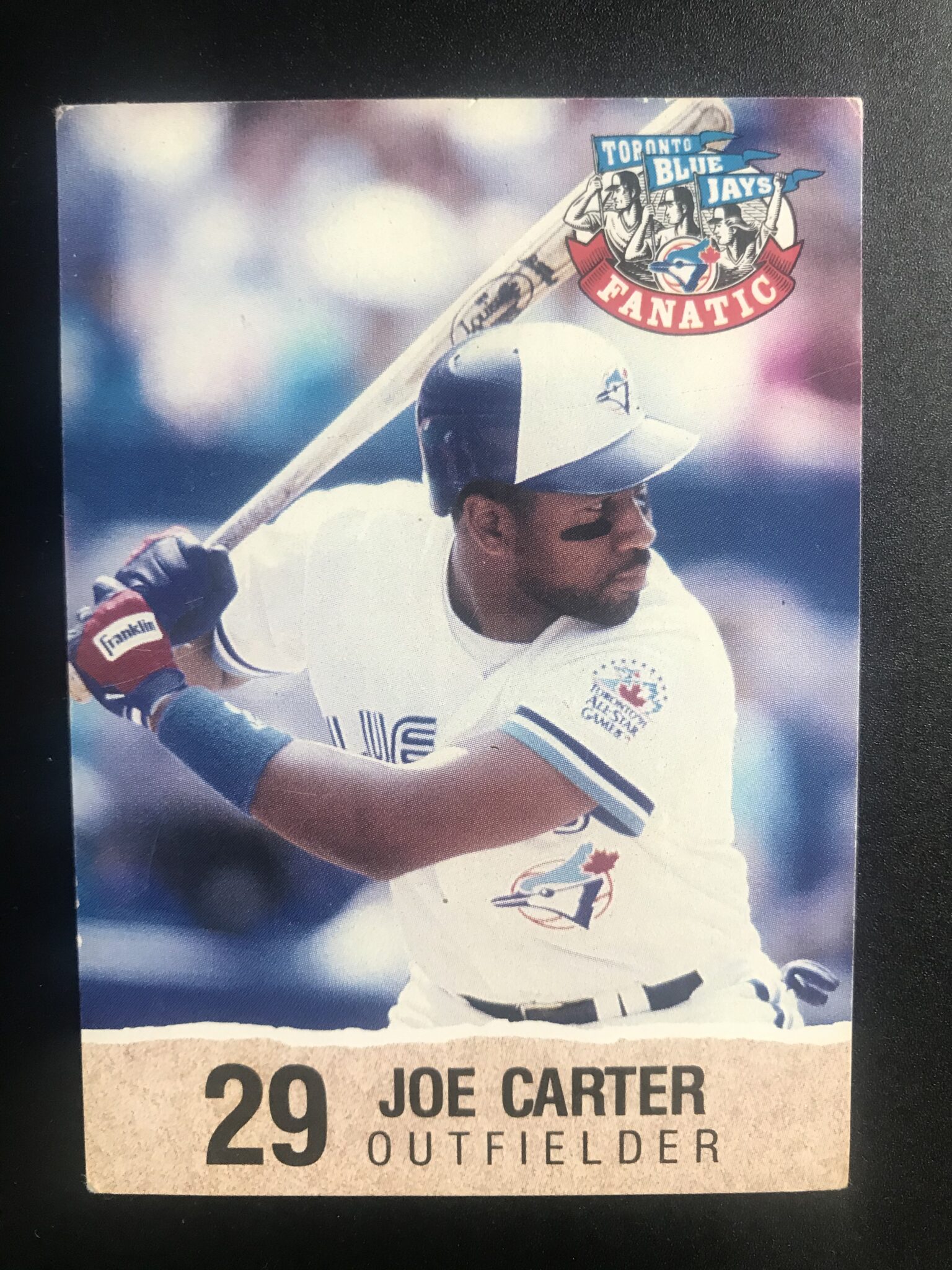 Joe Carter #29 Outfielder (1992) Rare - Mega Man Zone