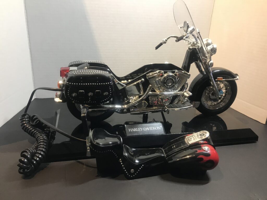 Harley Davidson Telephone Motorcycle (Rare) - Mega Man Zone